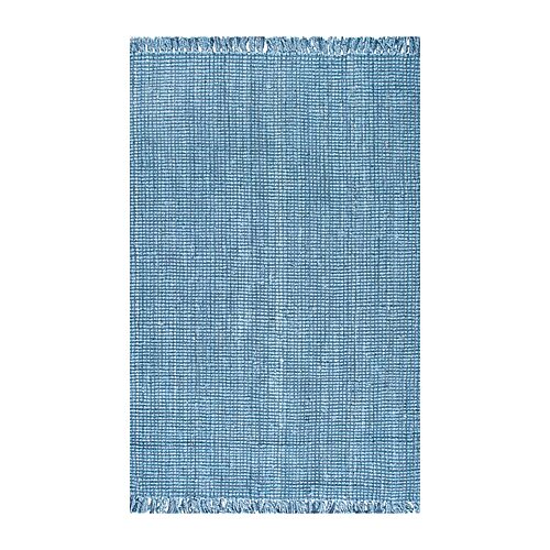 Click here for nuLoom Hand Woven Chunky Loop Jute Rug  One Size... prices