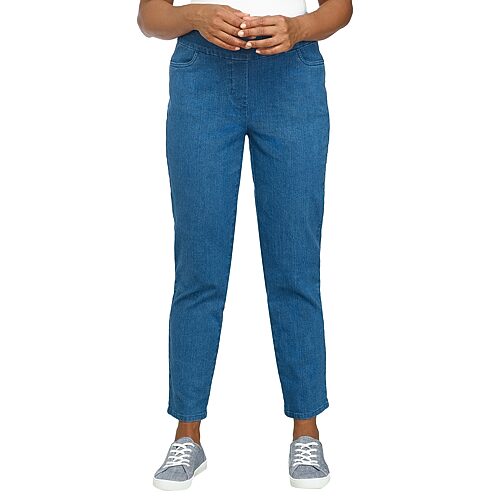 Click here for Alfred Dunner Classics Womens Mid Rise Stretch Fab... prices