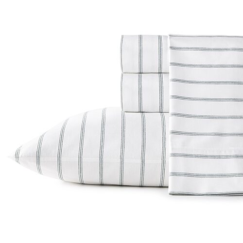 Click here for Stone Cottage Cotton Percale Sheet Set  One Size... prices