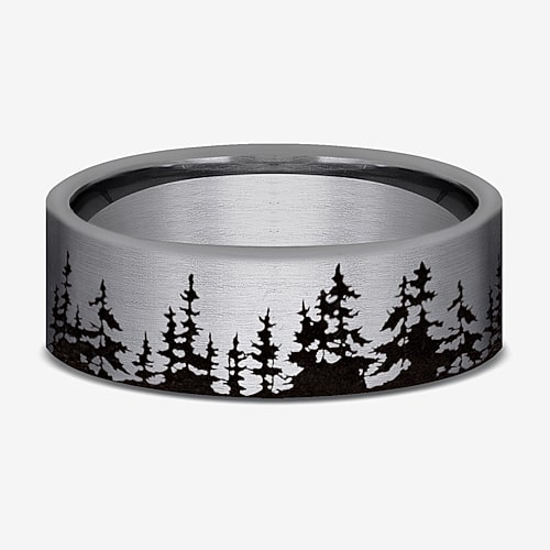 Click here for Mens 8MM Tantalum Wedding Band  14 prices