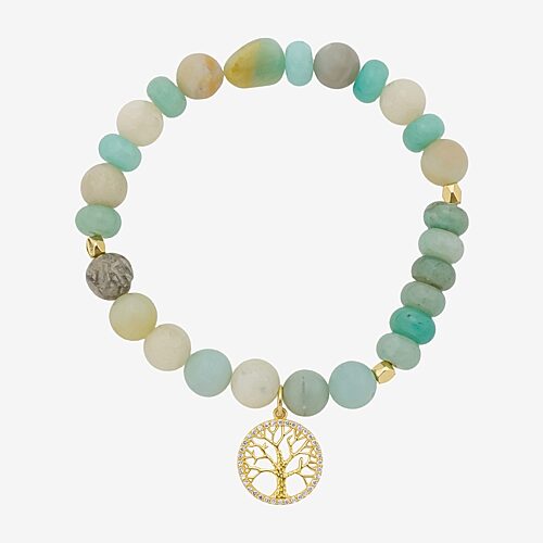 Click here for Footnotes Family Tree Charm Womens Multi Color 10K... prices