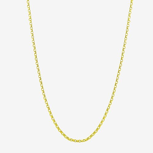 Click here for Made in Italy Womens 14K Gold 18 Inch Rolo Chain N... prices