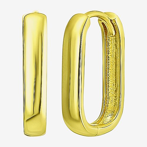 Click here for Gold Addiction Womens 10K Gold 14.5mm Hoop Earring... prices