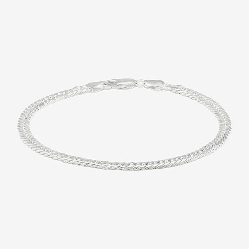 Click here for Made in Italy Womens Sterling Silver 7.5 Inch Soli... prices