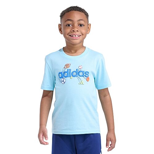 Click here for adidas Toddler Boys Crew Neck Short Sleeve Regular... prices