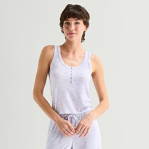 Click here for Arizona Body Cloud Kissed Womens Henley Neck Sleev... prices