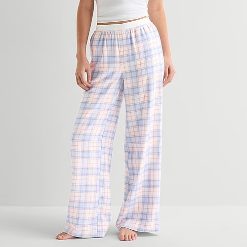 Click here for Arizona Womens Juniors Flannel Pajama Pants  X-lar... prices
