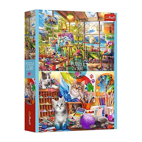 Click here for Trefl The Art of Painting 2x500 Piece Puzzle  One... prices