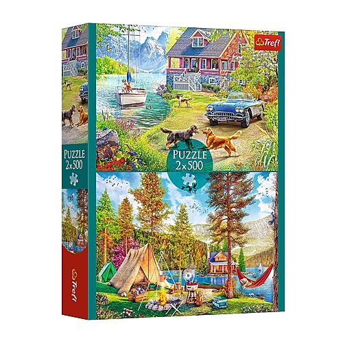 Click here for Trefl 1000-pc. Puzzle  One Size  Blue prices
