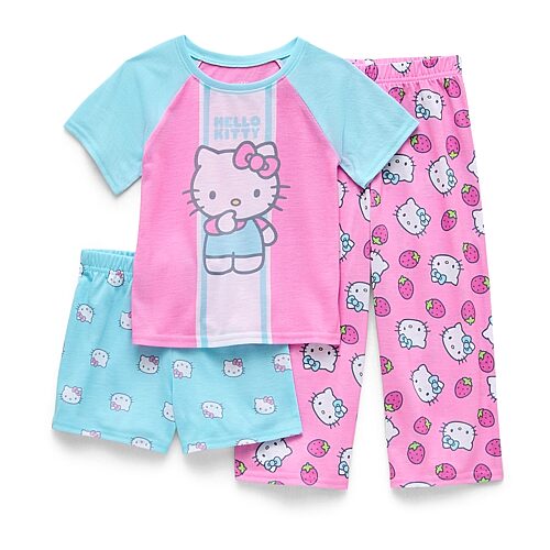 Click here for Hello Kitty Toddler Girls 2T-4T Top  Shorts & Pant... prices