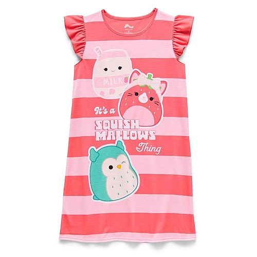 Click here for Little & Big Kid Girls Squishmallows Crew Neck Sho... prices