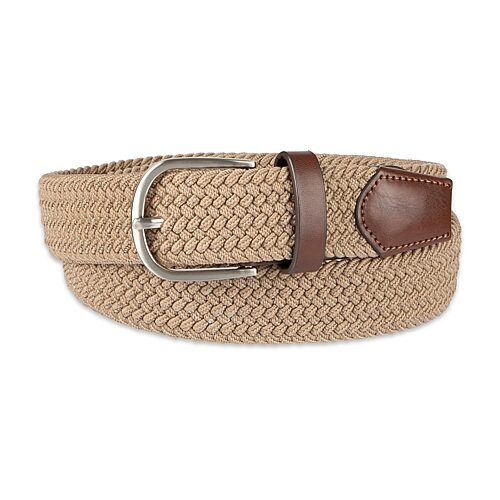 Click here for Stafford 35mm Stretch Braid Mens Belt  Large  Whit... prices