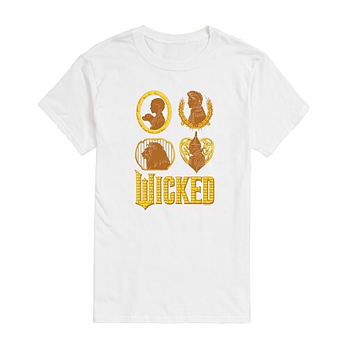 Click here for Mens Wicked Graphic T-Shirt  Large Tall  White prices