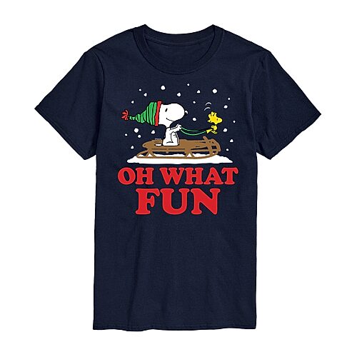 Click here for Mens Snoopy Graphic T-Shirt  Large Tall  Blue prices