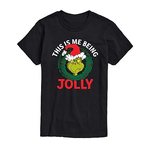 Click here for Mens Grinch Graphic T-Shirt  3x-large  Black prices