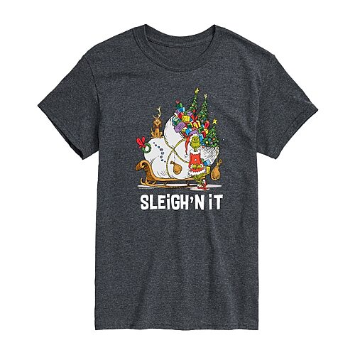 Click here for Mens Grinch Graphic T-Shirt  4x-large  Black prices