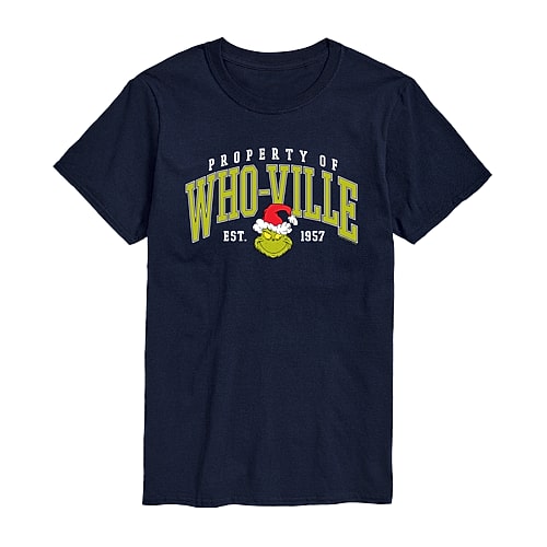 Click here for Mens Grinch Graphic T-Shirt  2x-large Tall  Blue prices