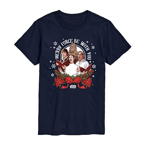 Click here for Mens Star Wars Graphic T-Shirt  Large Tall  Blue prices