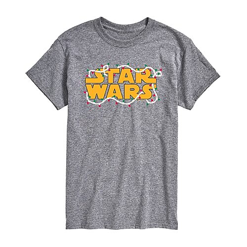 Click here for Mens Star Wars Graphic T-Shirt  5x-large  Gray prices