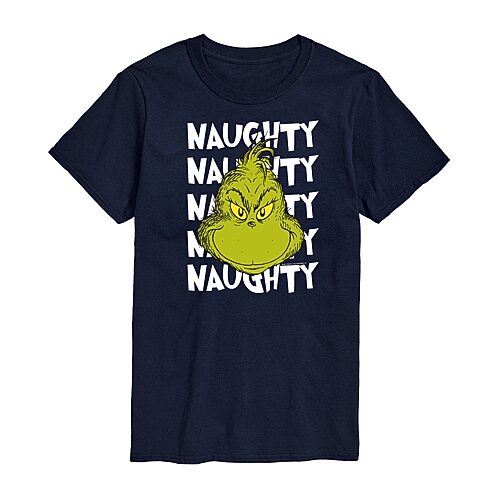 Click here for Mens Grinch Graphic T-Shirt  4x-large Tall  Blue prices