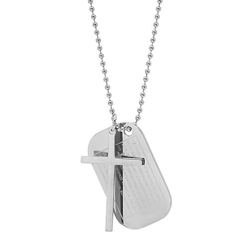 Click here for Mens Stainless Steel 30 Inch Pendant Necklace  One... prices