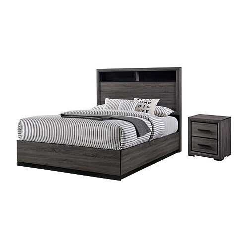 Click here for Trow 2 Piece Bedroom Set  One Size  Gray prices