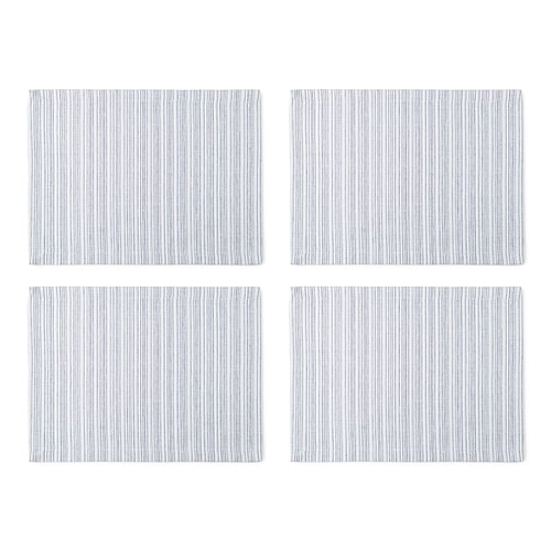 Click here for Home Expressions 4-pc. Miles Blue Placemat  One Si... prices