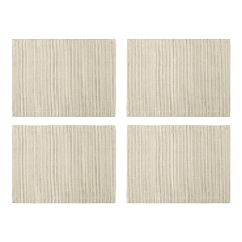 Click here for Home Expressions 4-pc. Miles Taupe Placemat  One S... prices