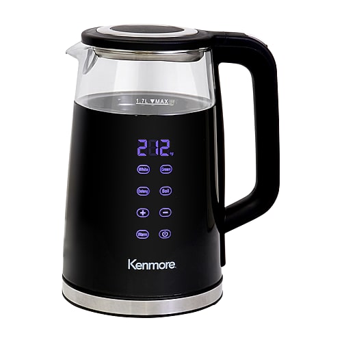Click here for Kenmore Digital Cordless Glass Tea Kettle  One Siz... prices