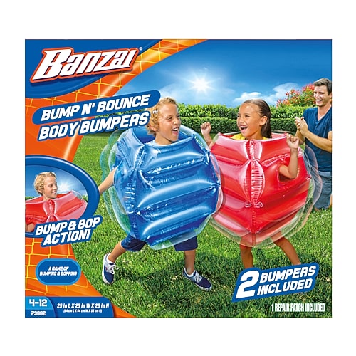 Click here for Banzai Kids Bump N Bounce Body Bumpers  One Size prices