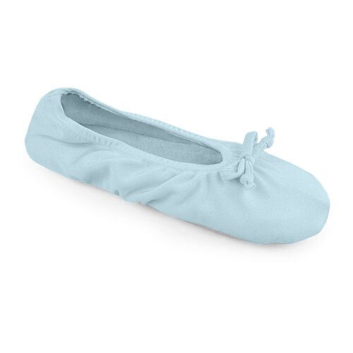 Click here for Muk Luks Womens Stretch Satin Ballerina Slippers -... prices