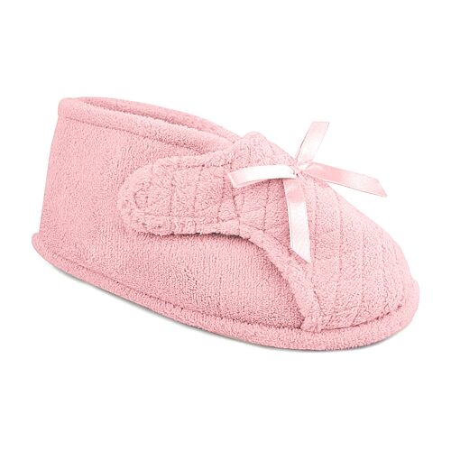Click here for Muk Luks Womens Micro Chenille Adjustable Bootie S... prices