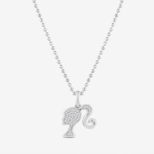 Click here for Womens 1/10 CT. T.W. Natural White Diamond Sterlin... prices