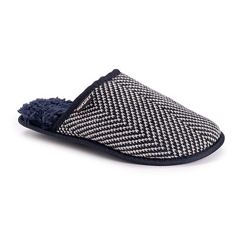 Click here for Muk Luks Mens Gavin Scuff Slippers  Dark Sapphire... prices