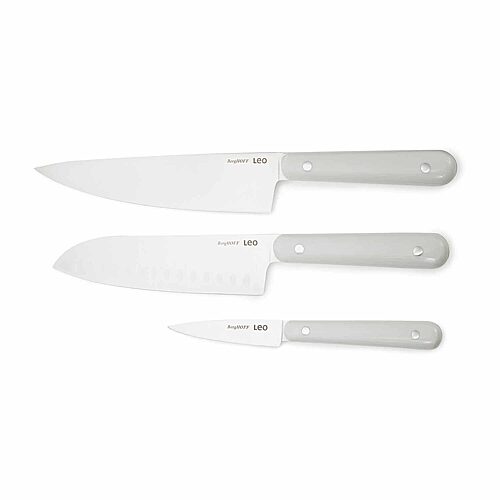 Click here for BergHOFF Leo Glints Stainless Steel 3-pc. Knife Se... prices