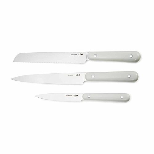 Click here for BergHOFF Leo Glints 3-pc. Knife Set  One Size  Whi... prices