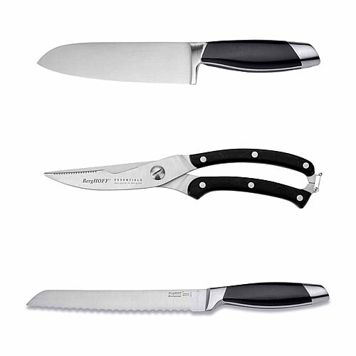 Click here for BergHOFF Moon Stainless Steel 3-pc. Knife Set  One... prices