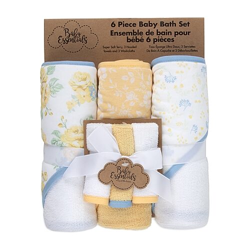 Click here for Baby Essentials 6-pc. Bath Towel Set  One Size  Bl... prices