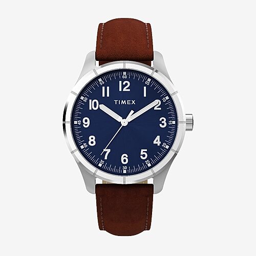Click here for Timex Mens Brown Leather Strap Watch Tw2y16200jt... prices