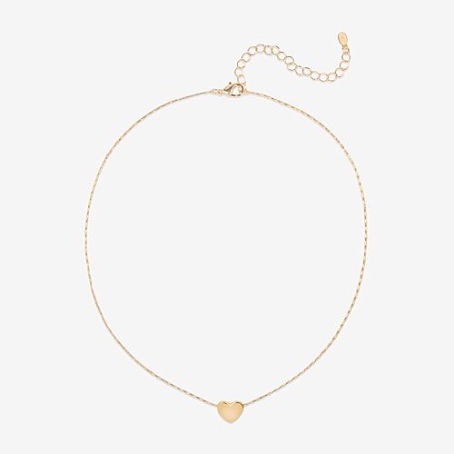 Click here for Bijoux Bar Delicates Womens Heart 16 Inch Pendant... prices