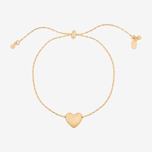 Click here for Bijoux Bar Delicates Gold Tone Womens Heart Bolo B... prices
