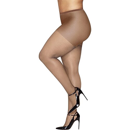 Click here for Plus Size Hanes(R) Curves Ultra Sheer Control Top... prices