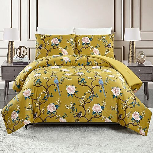 Click here for Dee Ocleppo Bird Chinoiserie 3-pc. Floral Reversib... prices