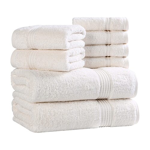 Click here for Superior Egyptian Cotton 8-Pc. Towel Set - Ivory prices