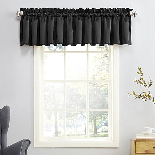 Click here for Sun Zero Emory Rod Pocket Tailored Valance  One Si... prices