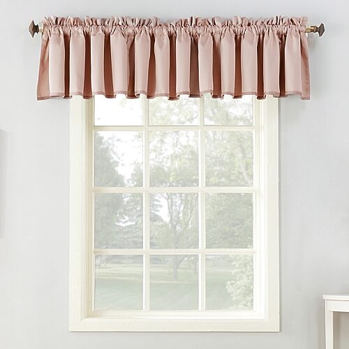 Click here for Sun Zero Emory Rod Pocket Tailored Valance  One Si... prices