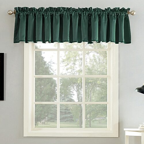 Click here for Grant Room Darkening Rod Pocket Curtain Valance -... prices