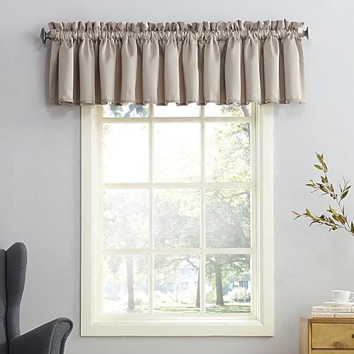 Click here for Grant Room Darkening Rod Pocket Curtain Valance -... prices