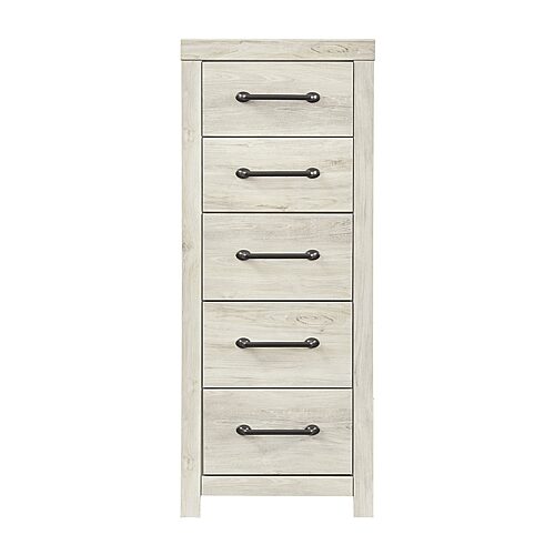 Signature Design by Ashley Cambeck Bedroom Collection 5-Drawer Chest  One Size  White