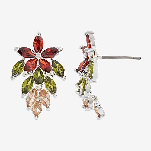 Click here for Sparkle Allure Multi Color Cubic Zirconia 21.8mm F... prices